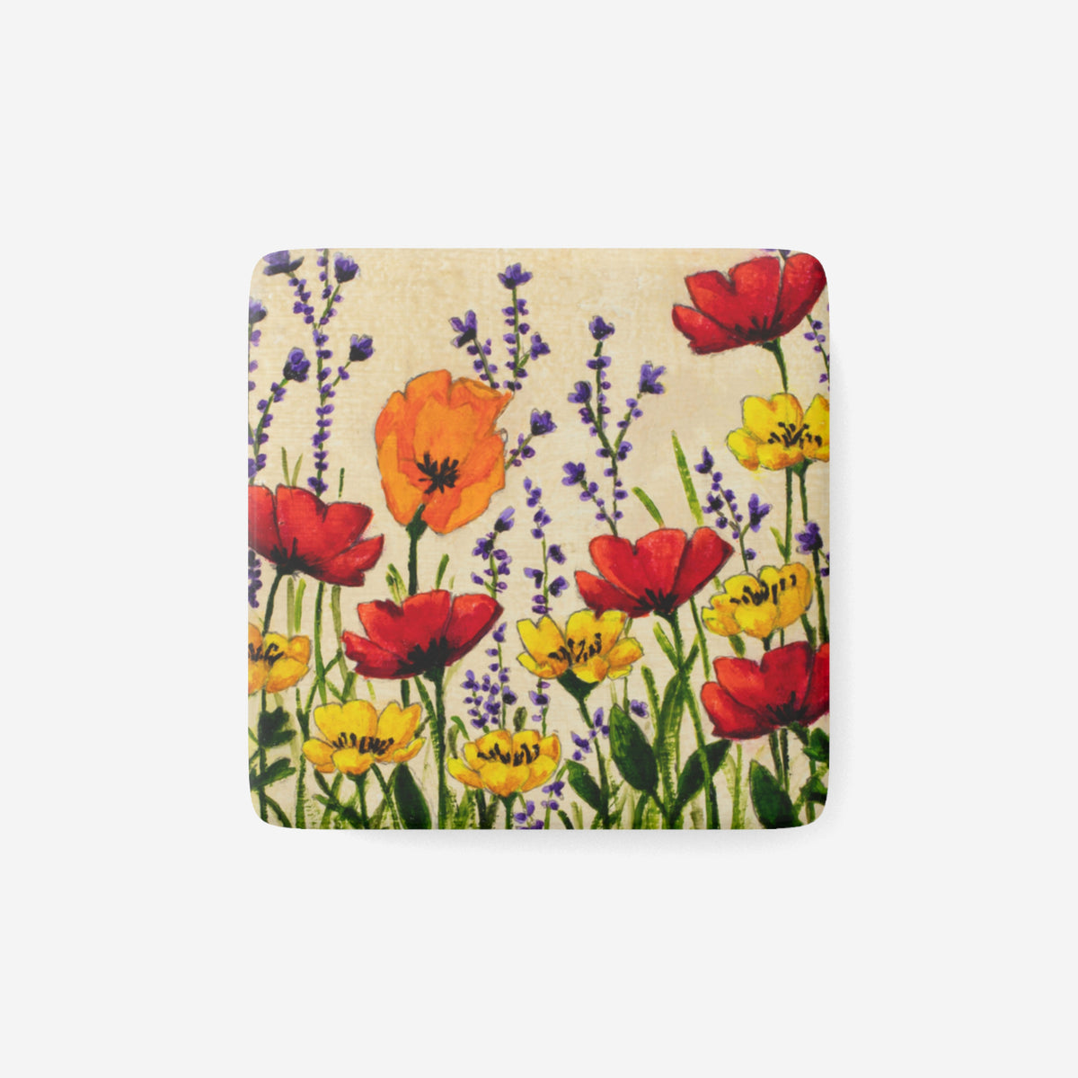 Well Behaved Porcelain Magnet — Blue Rain Print Shop
