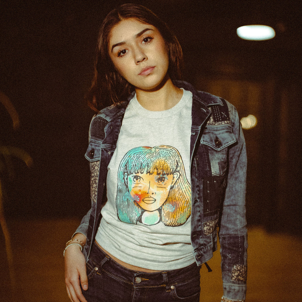 Red Willow Tee by Ugly Pie — Blue Rain Print Shop