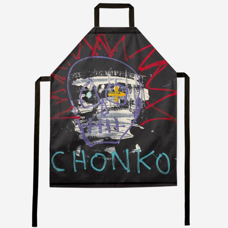 Chonko Apron — Blue Rain Print Shop